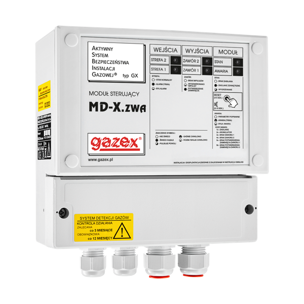 Dodatkowe moduły sterujące MD-X.ZWA – GAZEX