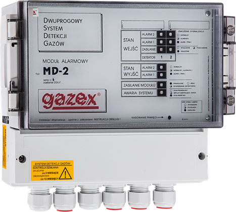 MD-2 – Progowe moduły sterujące MD-1, MD-2, MD-4 – GAZEX