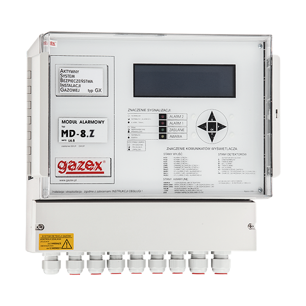MD-8.Z – Threshold control units MD-8, MD-16 – GAZEX